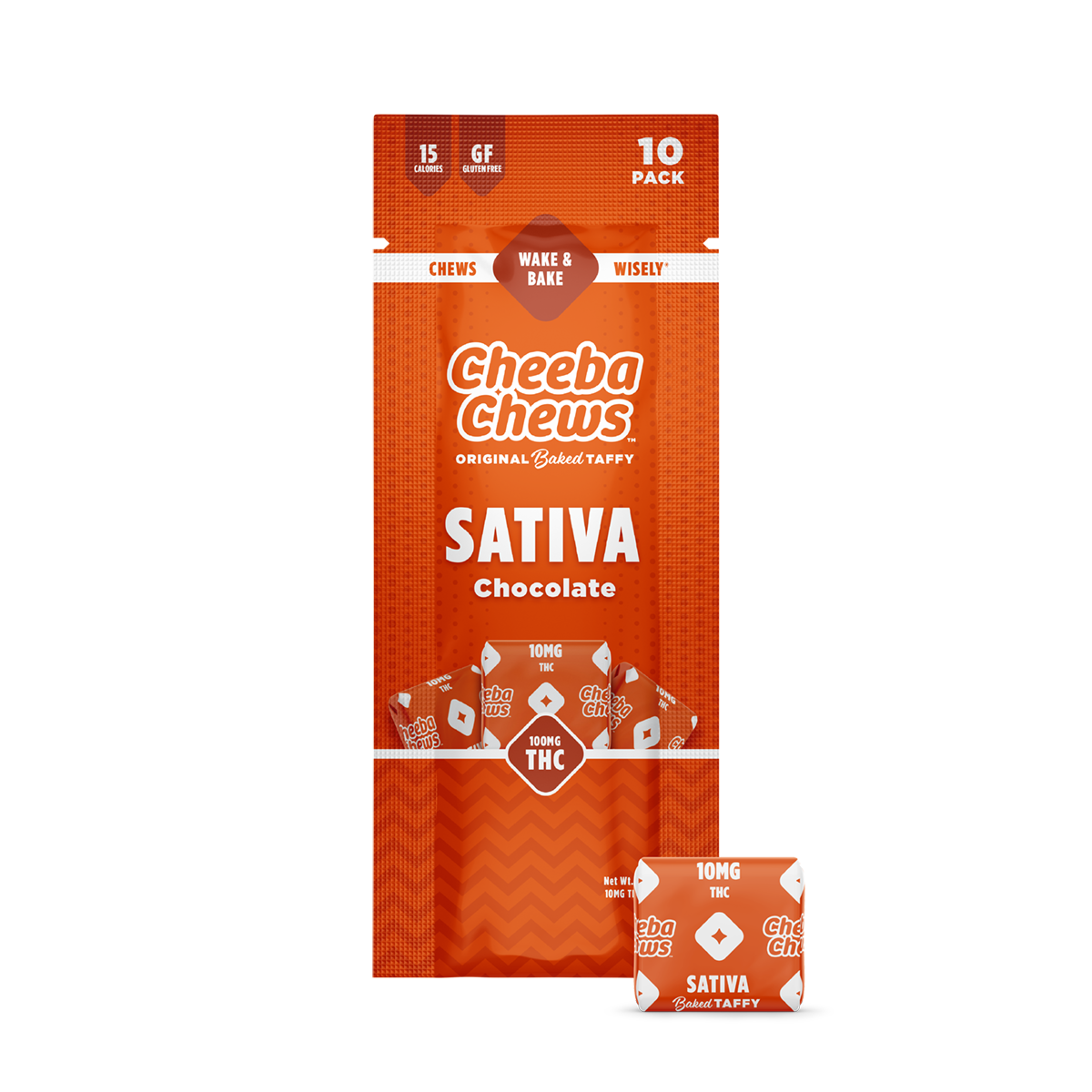 Sativa - Cheeba Chews Lipid-Enhanced Baked Taffy Edibles