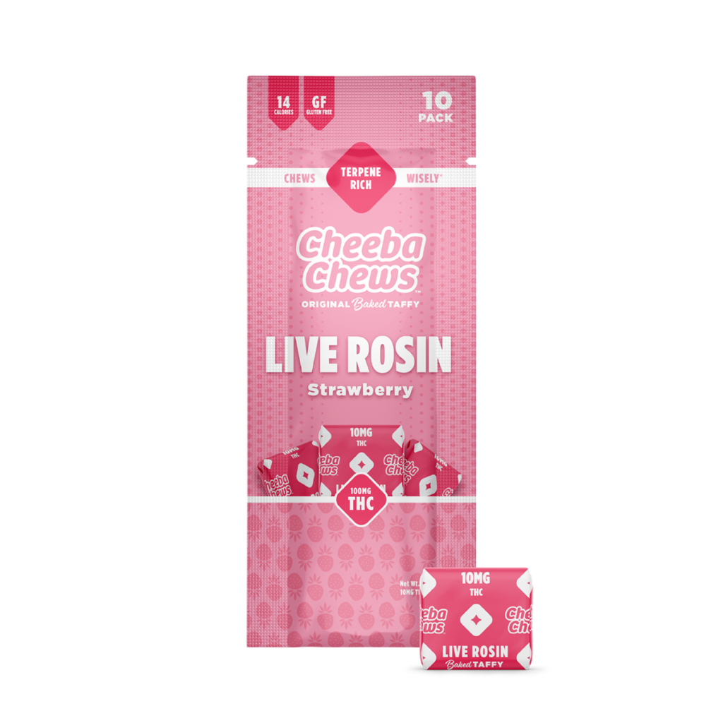 Live Rosin - Cheeba Chews Baked Taffy Edibles
