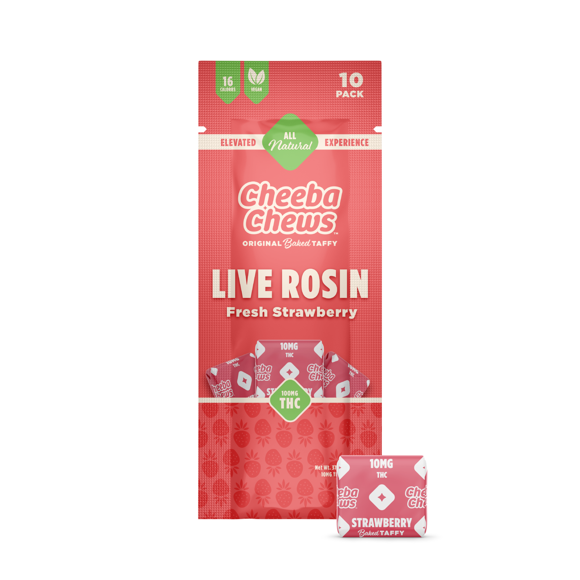 Live Rosin - Cheeba Chews Lipid-Enhanced Baked Taffy Edibles