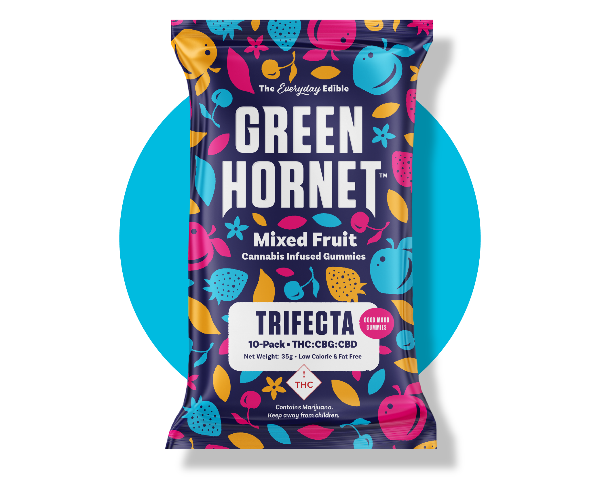 Trifecta Good Mood - Cheeba Chews Lipid-Enhanced Baked Taffy Edibles
